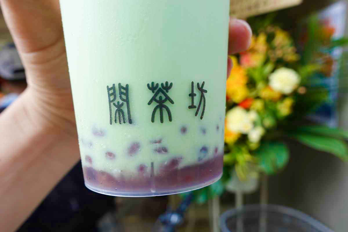 タピオカ閑茶坊のアズキ抹茶スムージー | 今日の下高井戸